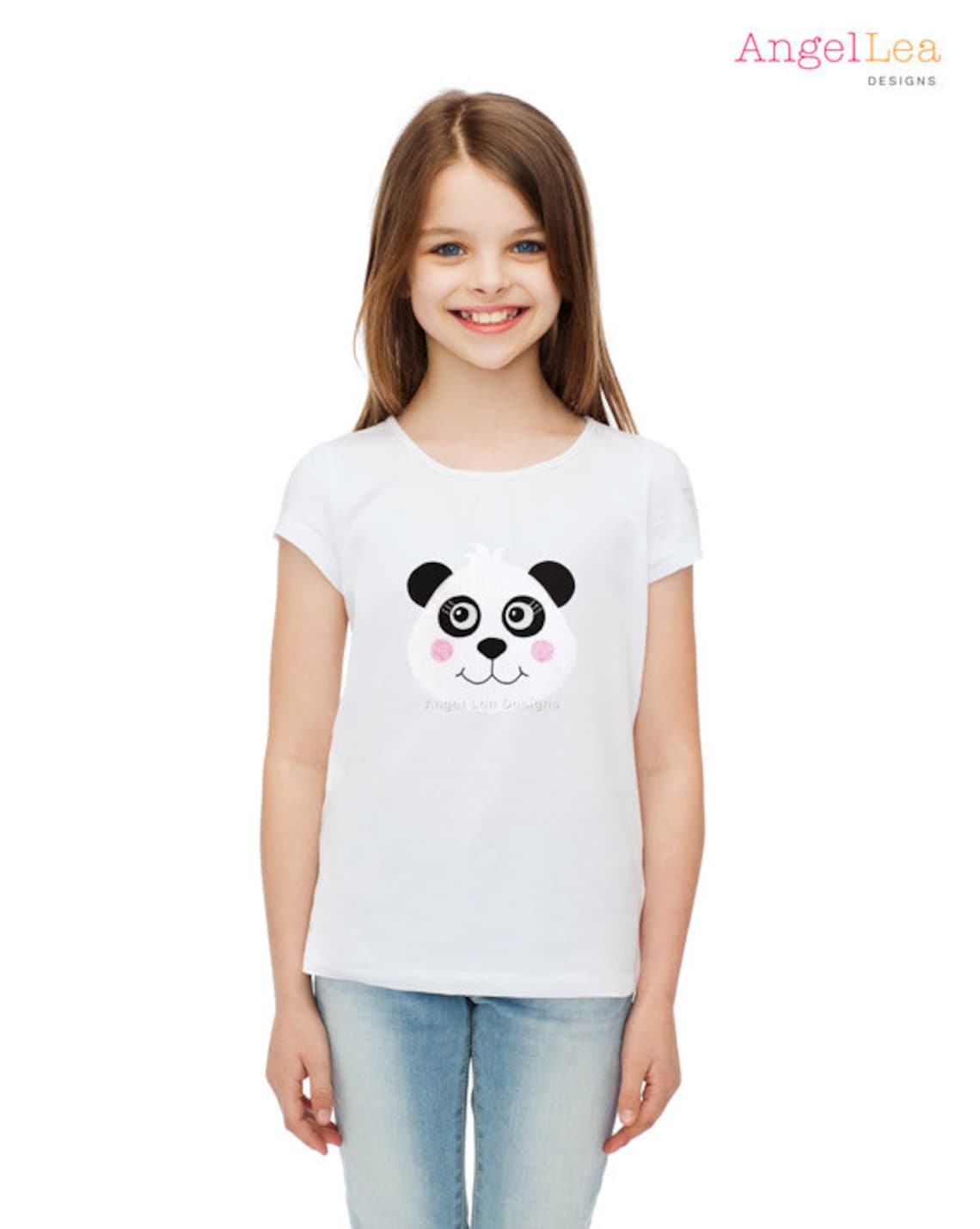 Panda Applique Template PDF Pattern for Raw Edge Fusible Web Applique ...