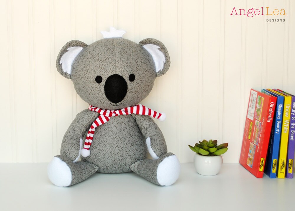 Koala Sewing Pattern Koala Softie PDF Sewing Pattern Stuffed - Etsy ...