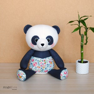 Panda Softie Sewing Pattern PDF Sewing Pattern Panda Stuffed Animal ...