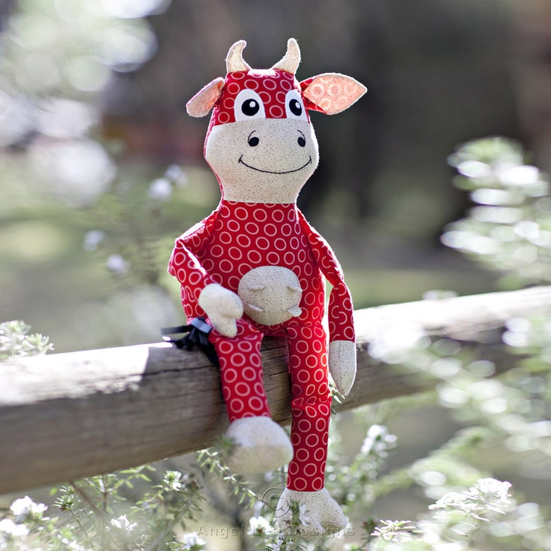 Stuffed Cow Sewing Pattern - Etsy