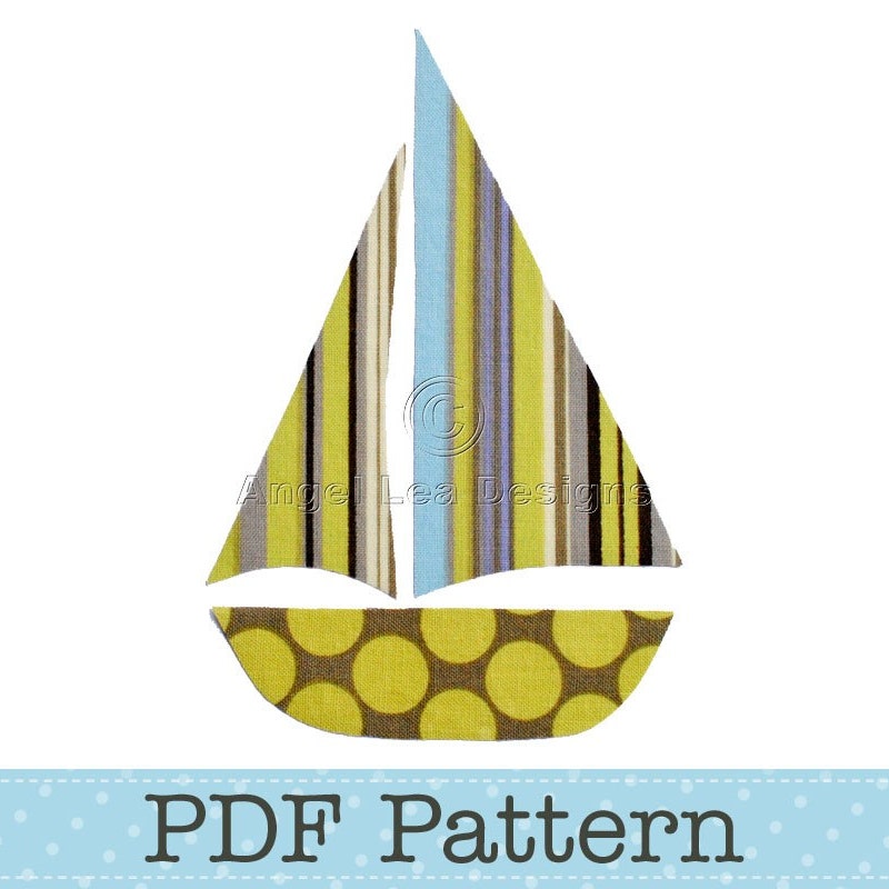 Sail Boat Quilt Pattern - Etsy