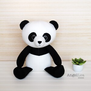 Panda Softie Sewing Pattern PDF Sewing Pattern Panda Stuffed Animal ...