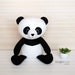 Panda Softie Sewing Pattern PDF Sewing Pattern Panda Stuffed Animal ...