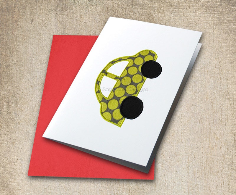 Car Applique Template Vehicle Transport DIY PDF Pattern by - Etsy