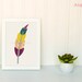 Feather Applique Pattern PDF Feather Applique Template - Etsy