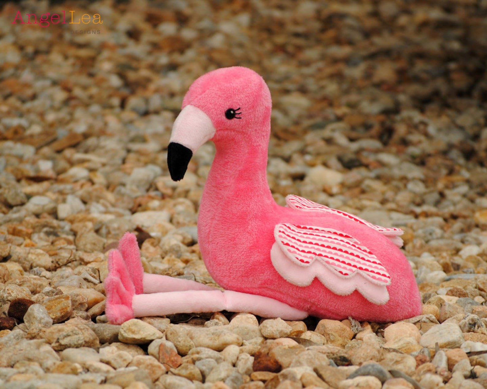Flamingo Sewing Pattern Rosie Flamingo Stuffed Animal Pattern PDF ...