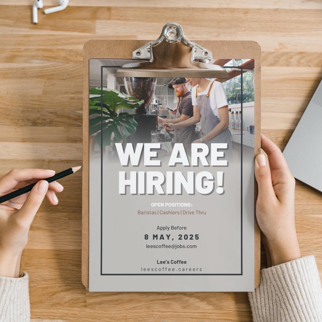 Editable Hiring Store Sign Template - Etsy