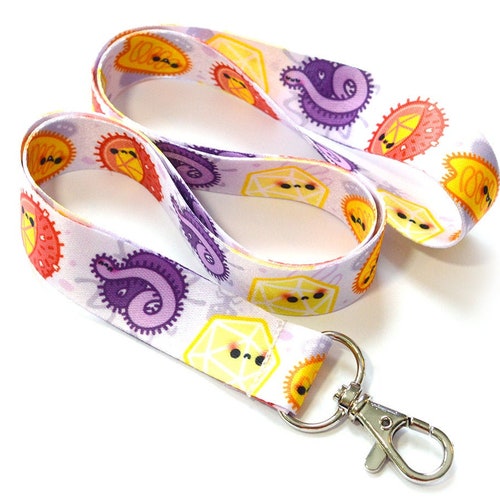 Rainbow Microbiology Lanyard ID Lanyard Biologist Gift MLT - Etsy