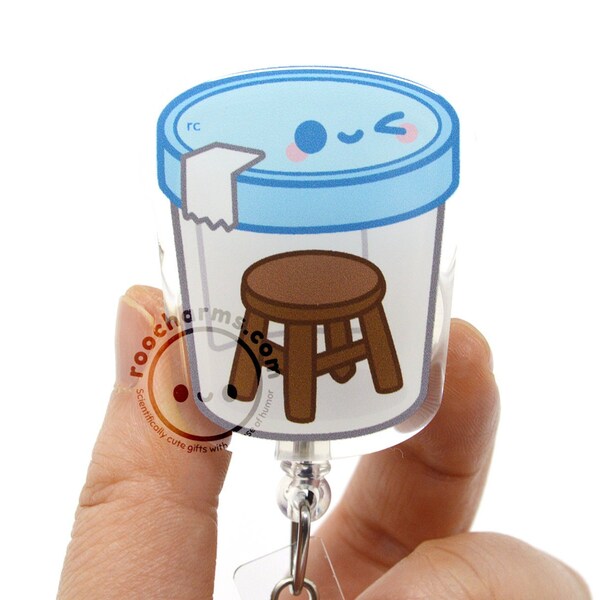 Stool Badge Reel - Etsy