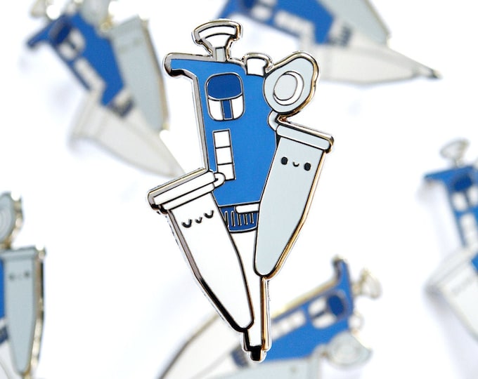 Science Enamel Pin Pipette - Etsy