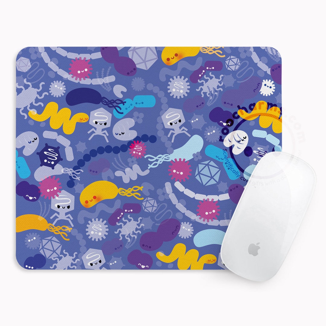 Microbiology Mousepad, Virus, Bacteria Researcher, Lab Tech, MLS, MLT ...