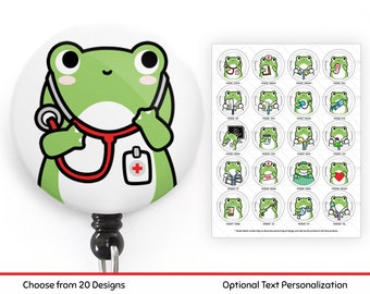 Frog Nurse Badge - Etsy