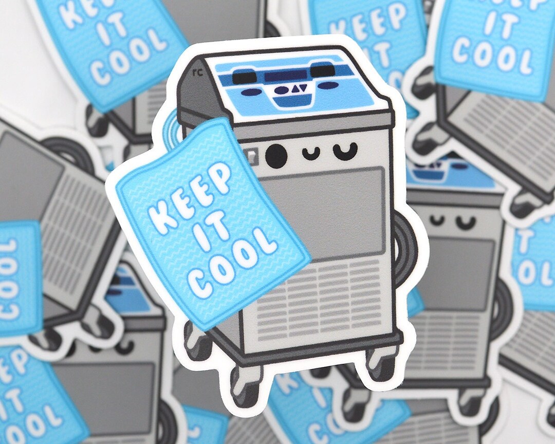 Keep It Cool Vinyl Sticker Funny Nurses Week Gift ICU - Etsy
