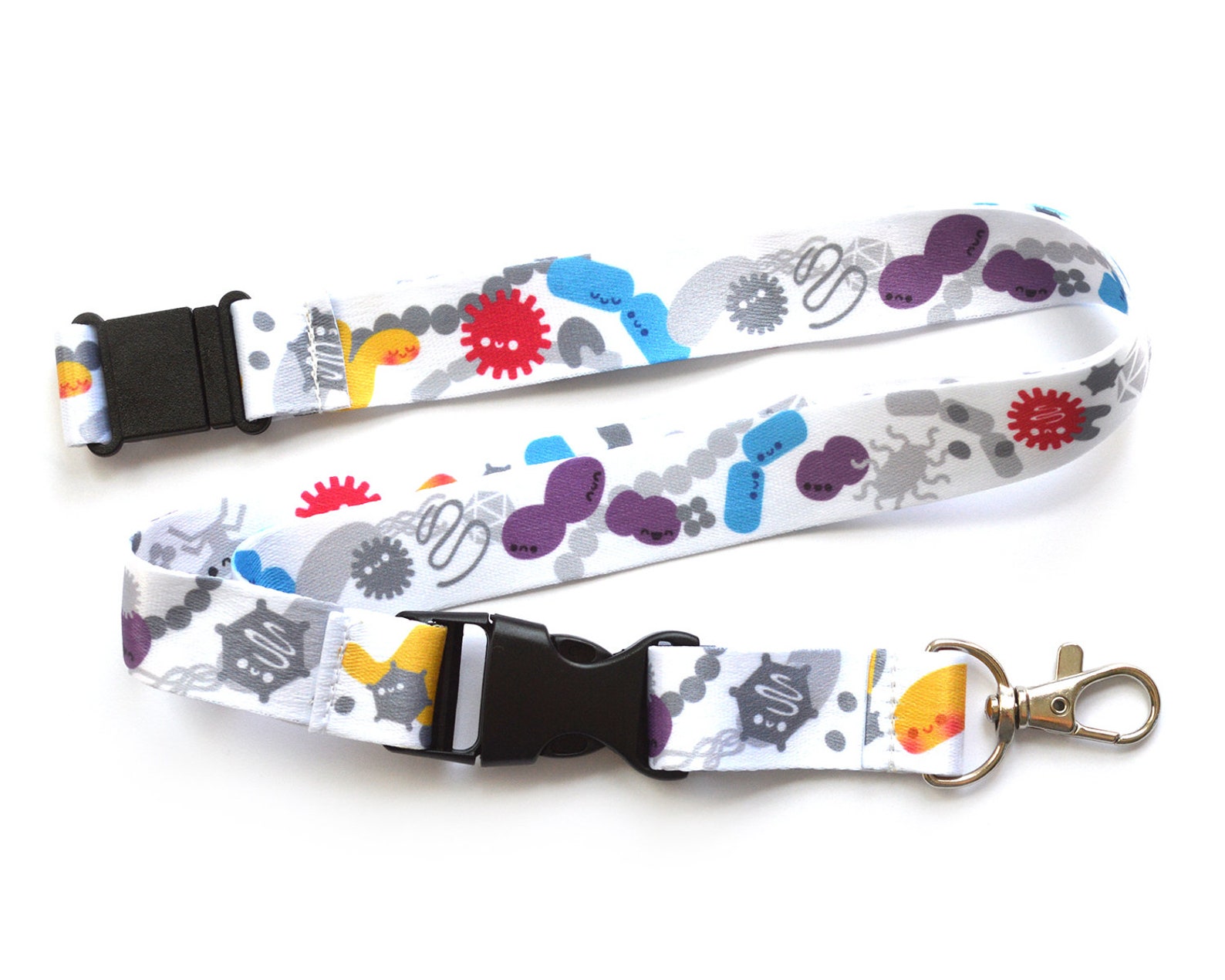 Microbiology Lanyard ID Lanyard Biologist Gift MLT | Etsy