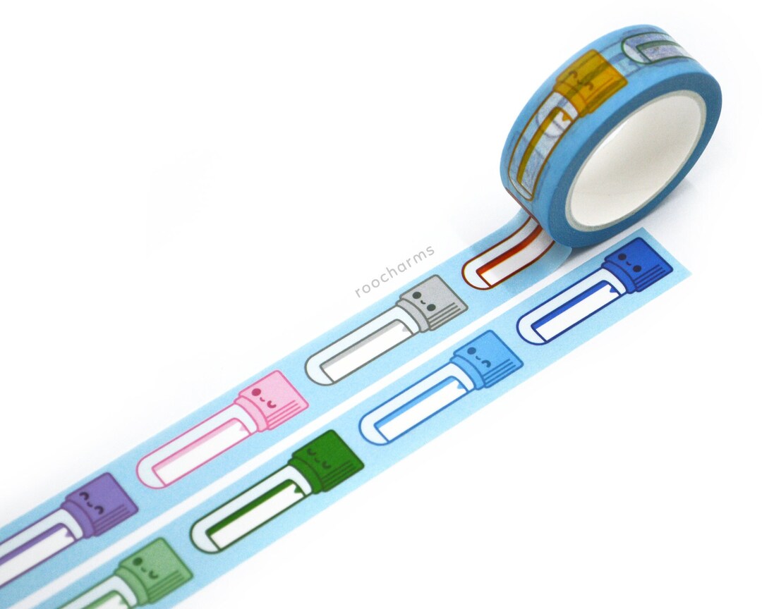 Blood Tube Washi Tape, Paper Tape, Journal Decor, Phlebotomist ...