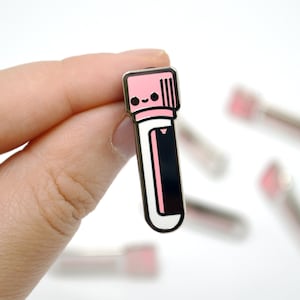 Phlebotomy Enamel Pin, Nurse Enamel Pin, Laboratory Science Pin, MLS ...