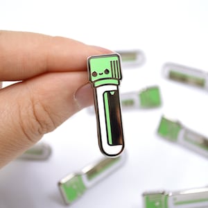 Phlebotomy Enamel Pin, Nurse Enamel Pin, Laboratory Science Pin, MLS ...