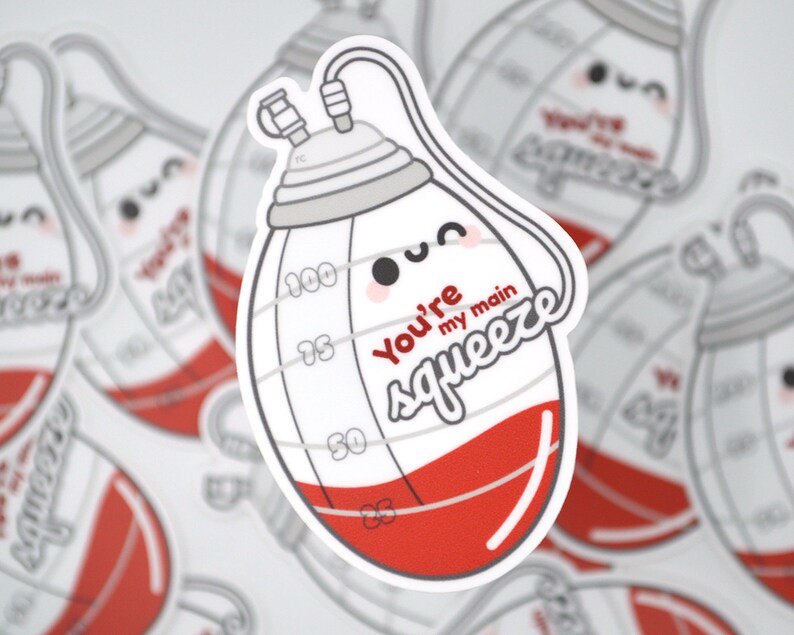 You're My Main Squeeze Funny Nurse Waterproof Sticker JP - Etsy