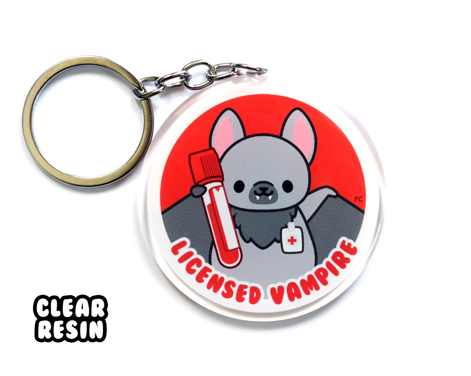Licensed Vampire Keychain Nurse Phlebotomist CMA - Etsy