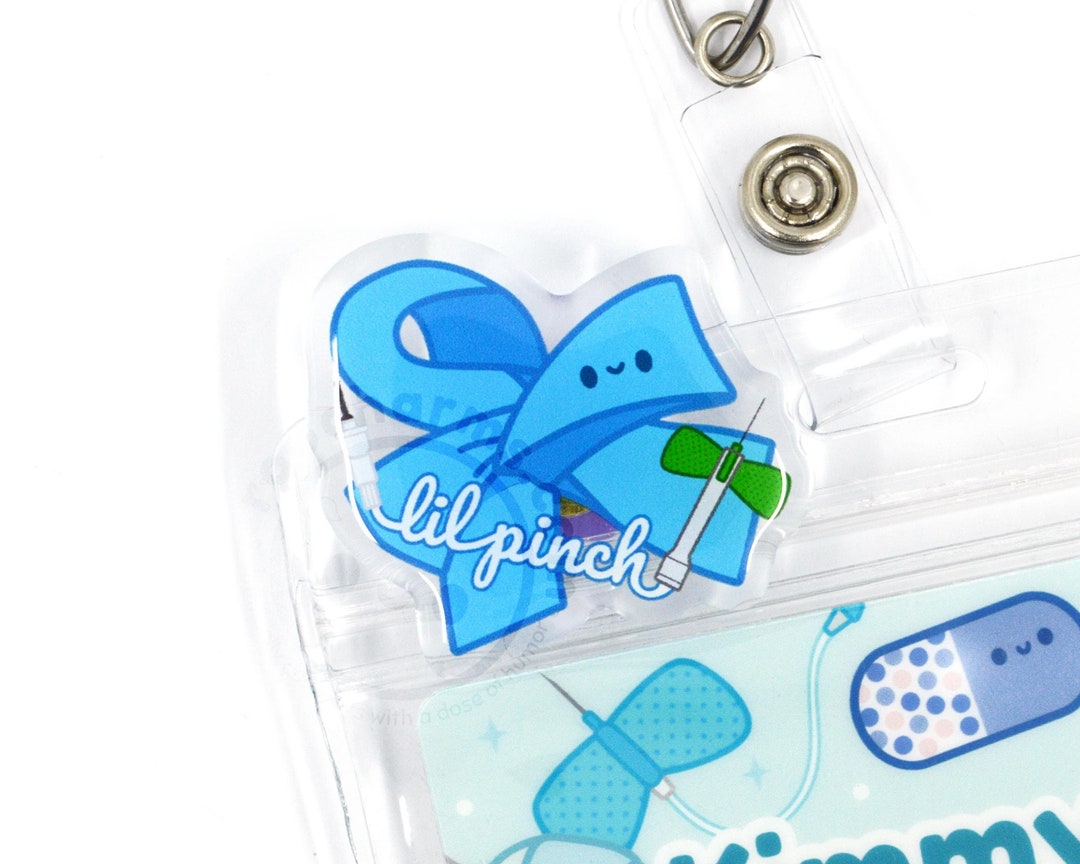 Little Pinch Acrylic Pin, Funny Badge Buddy Topper Charms, Nursing ...