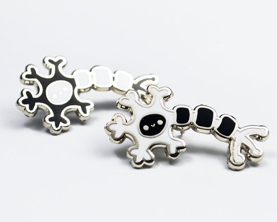 Neuron Enamel Pin Neuroscience Brain Nurse Doctor Cute | Etsy