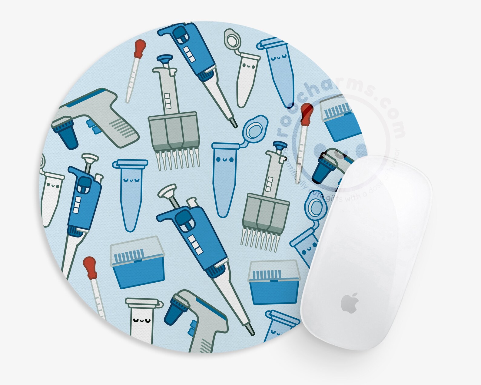 Pipettes Mousepad, Desk Office Decor, Lab Scientist, Lab Gift ...