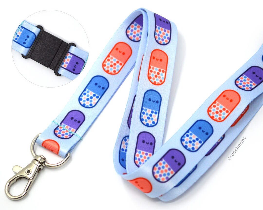 Happy Pills Lanyard Pharmacist Pharmacy Tech Pharmacy - Etsy