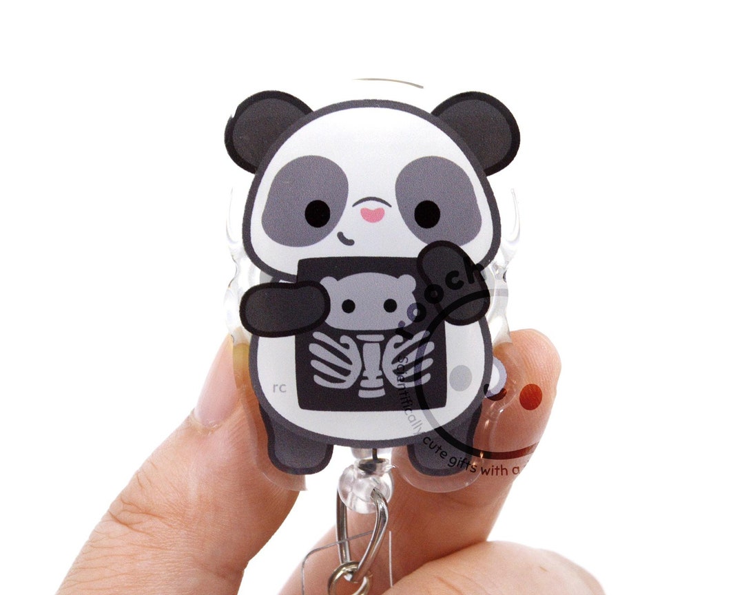 Panda X-ray Film Badge Reel for Radiologists, RDMS, Imaging Tech ...