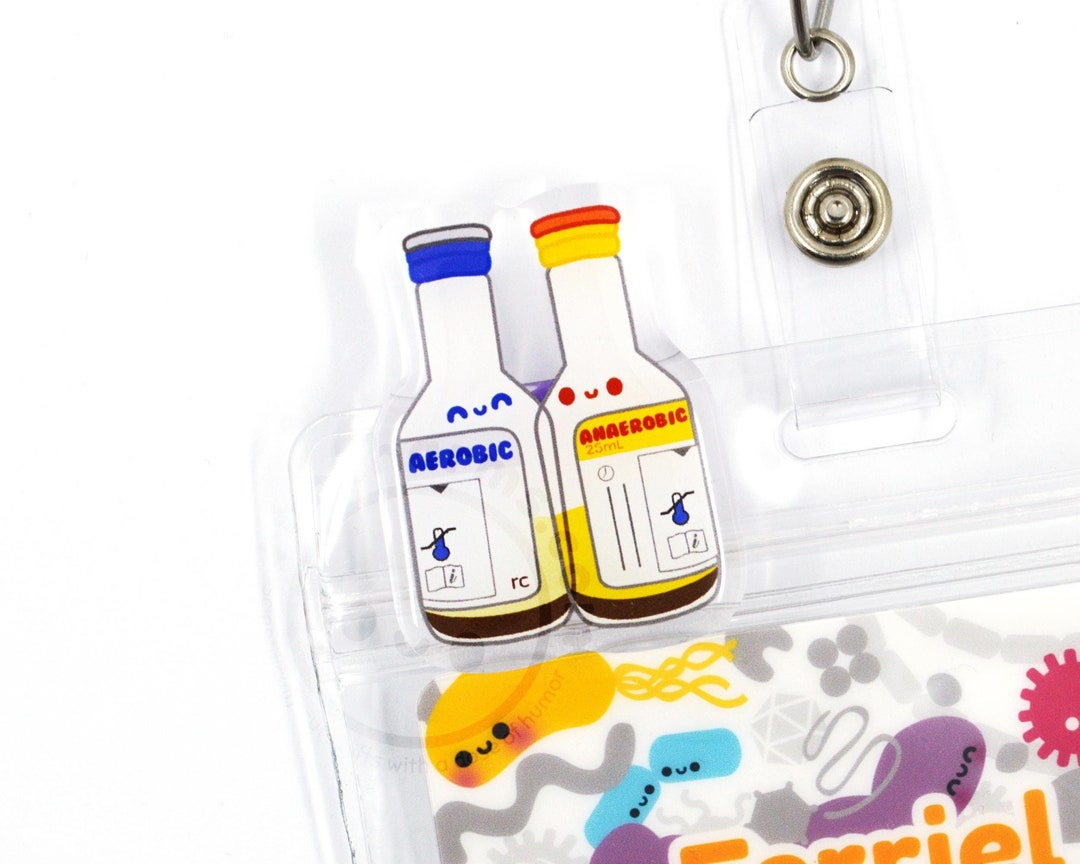 Blood Culture Acrylic Pin, Badge Topper Charm, Lab Tech, Medical ...