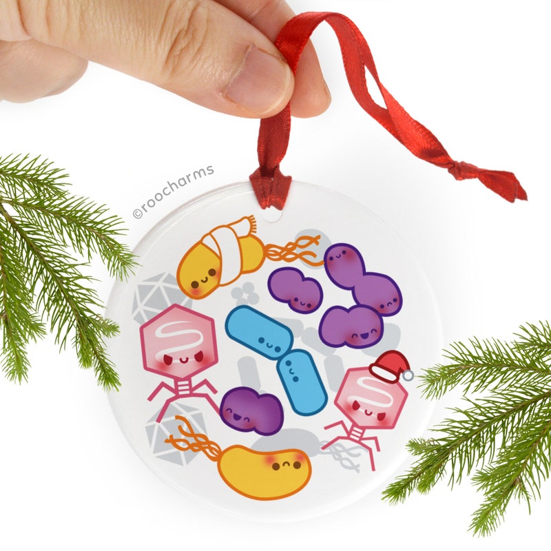 Virus Ornament - Etsy