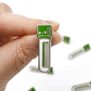 Blood Tube Enamel Pin for Nurses, Phlebotomists, Phlebotomy Techs, MLS ...