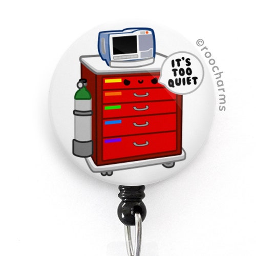 Crash Cart Enamel Pin Nurse Doctor Rapid Response Code - Etsy