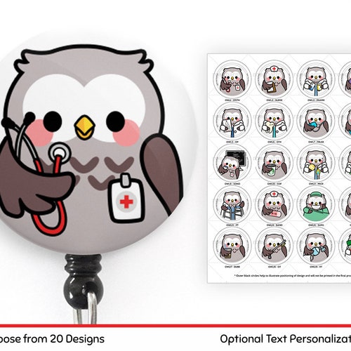 Bird Lanyard / Nature ID Badge Holder / Bird Keychain / Key | Etsy