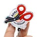 Runs With Scissors Badge Reel, ICU Nurse, Rapid Response, Emergency ...