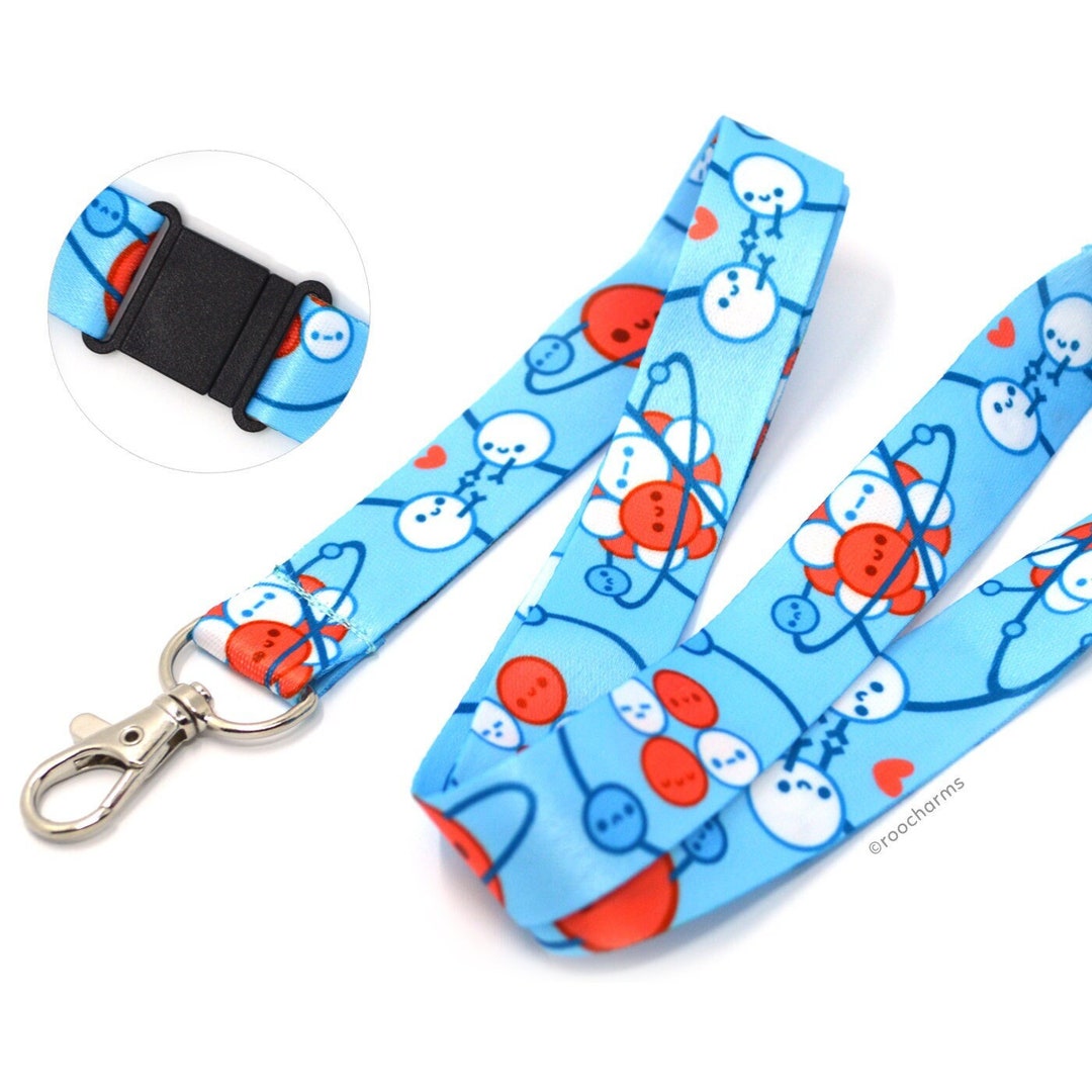 Bohr Model Chemistry Safety Lanyard for Chemists, Lab Techs, Teacher ...