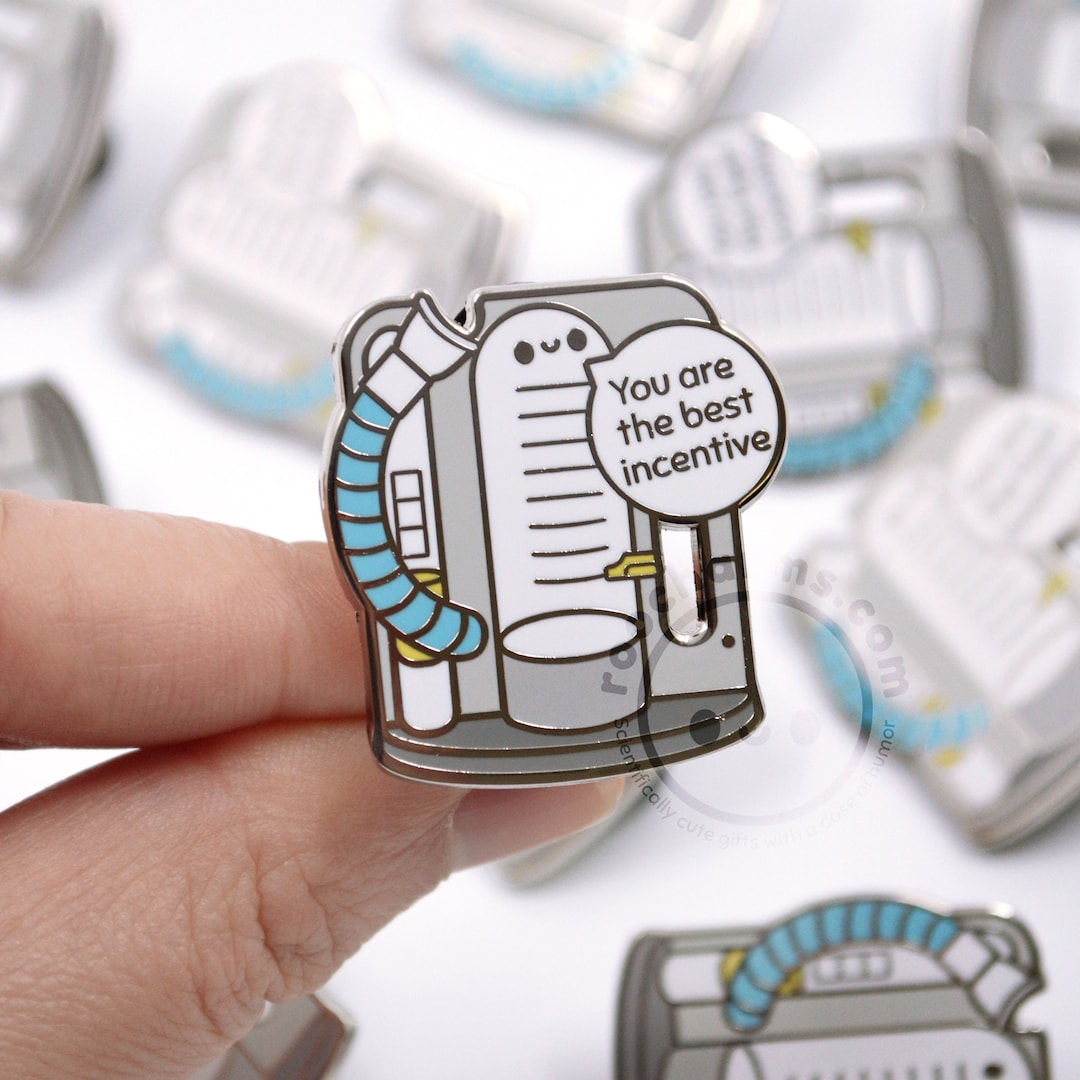 Best Incentive Spirometer Enamel Pin for Nurses Week, Nursing Students, Respiratory Therapists ...