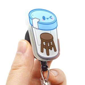 Stool Sample Cute Acrylic Badge Reel for Lab Techs, Nurses, Nursing ...