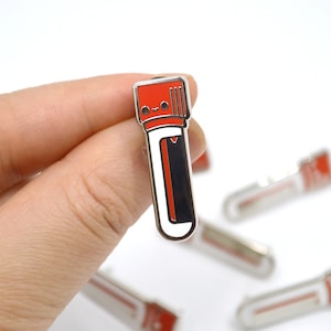 Phlebotomy Enamel Pin, Nurse Enamel Pin, Laboratory Science Pin, MLS ...