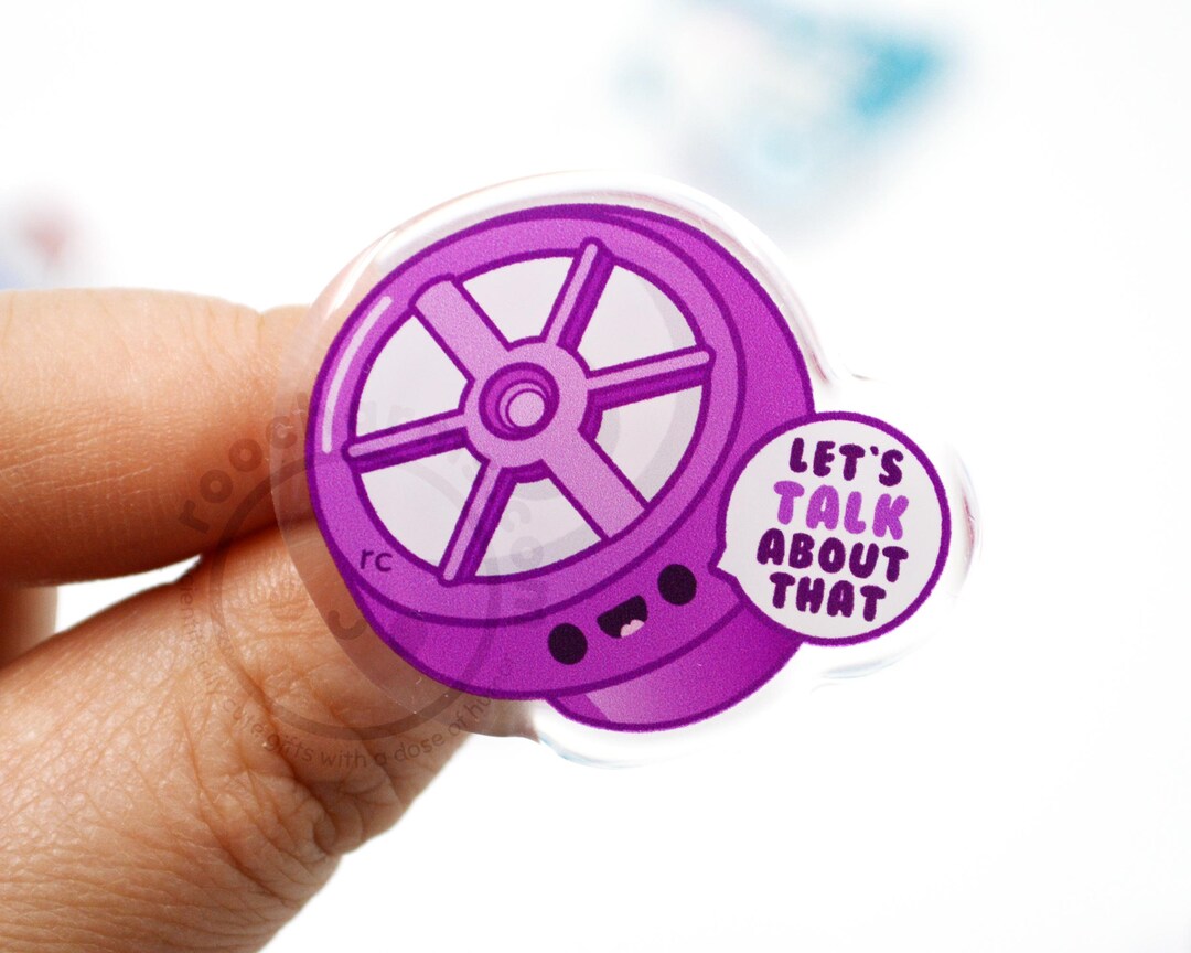 Speaking Valve Acrylic Pin, Respiratory Therapist, ICU Nurse Gift ...