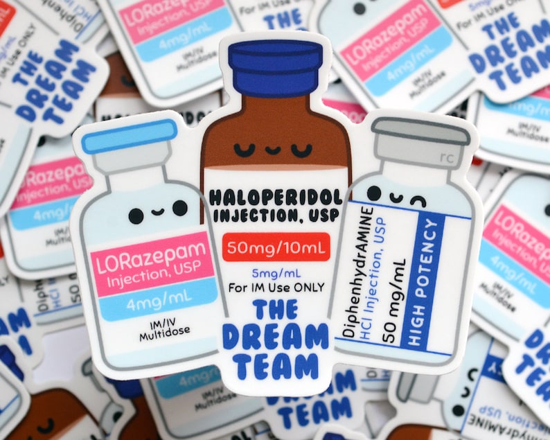 Dream Team Vinyl Sticker Emergency Department ER Nurse Cute - Etsy