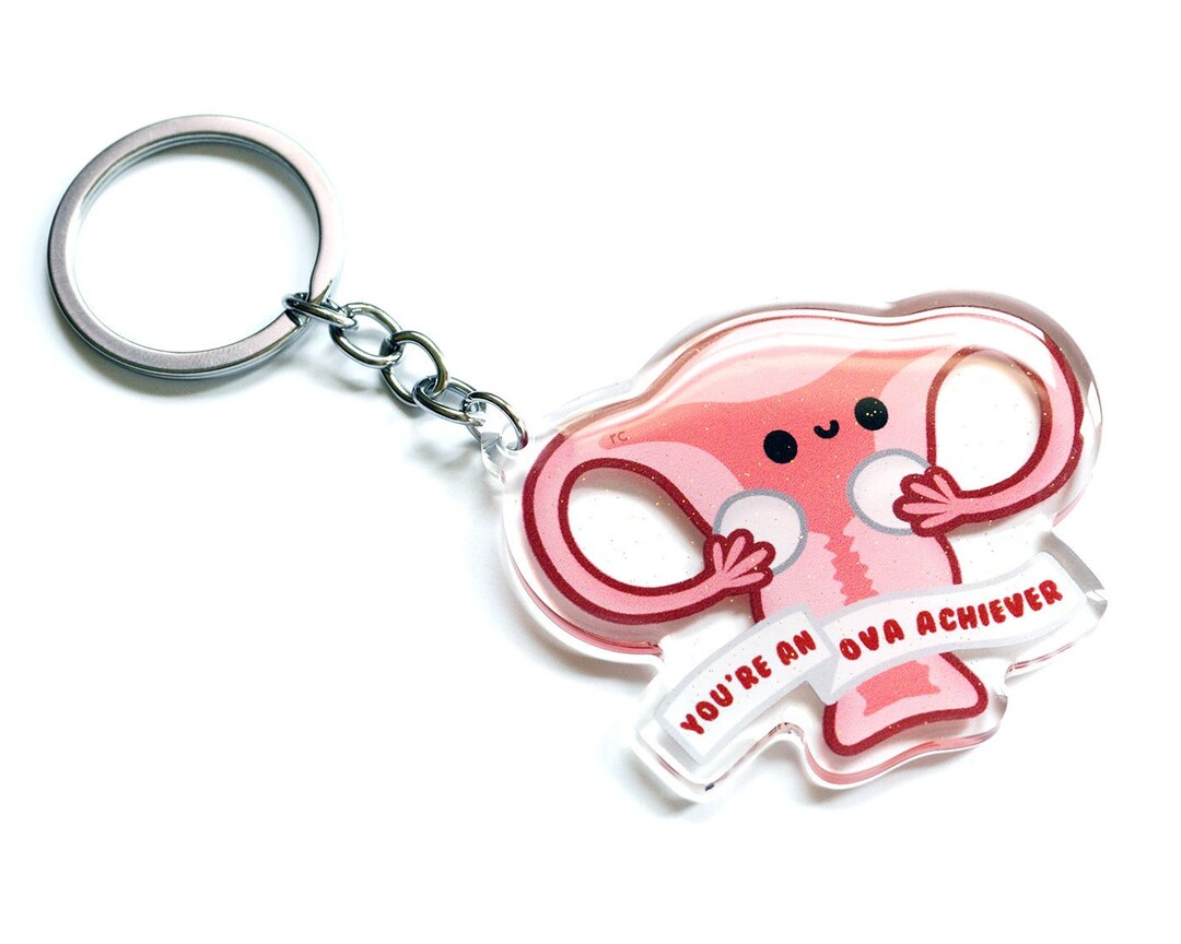 You're an Ova Achiever Keychain, OB, Nurse, Nursing Student, Medical ...