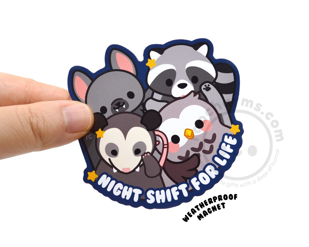 MAGNET Night Shift for Life, Raccoon, Nurses, Nursing Students, Vet ...