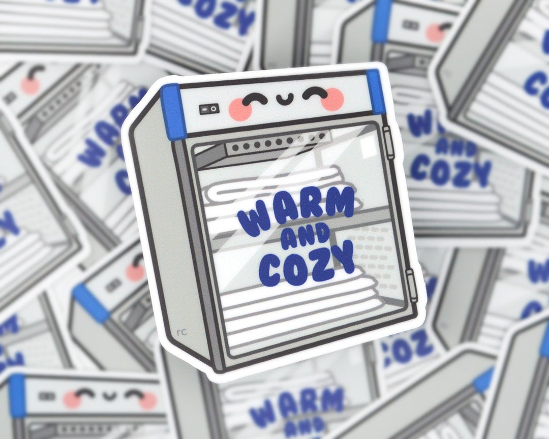 Blanket Warmer Funny Waterproof Sticker for Nurses, Nursing Students ...