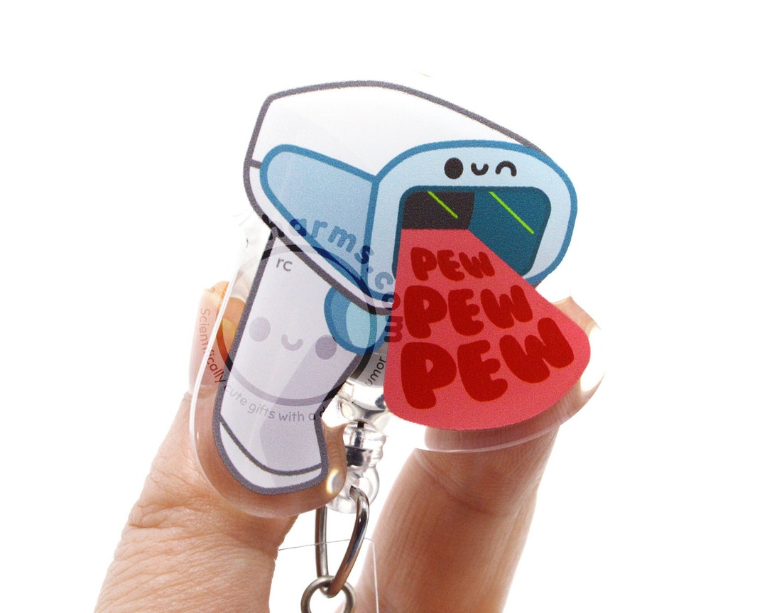 Barcode Scanner Funny Retractable ID Holder for Nurses, Nursing ...