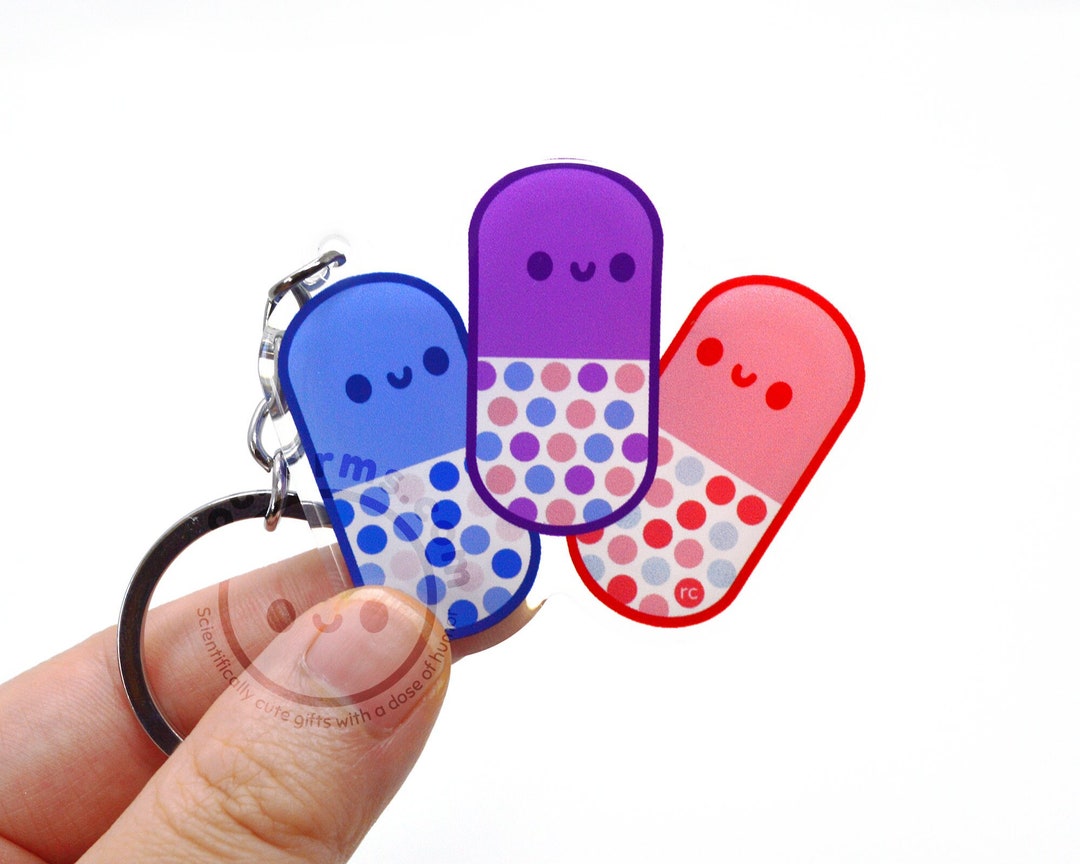 Pills Keychain, Pharmacist Gift, Pharmacy Stocking Stuffer, Nurse ...