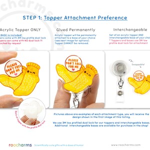 Stool Sample Cute Acrylic Badge Reel for Lab Techs, Nurses, Nursing ...