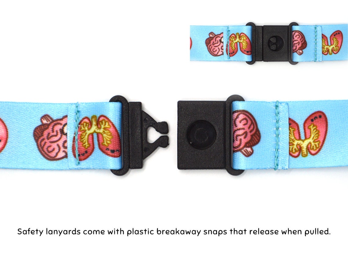 DNA Base Pair Safety ID Lanyard for Genetic Counselors, Geneticists ...