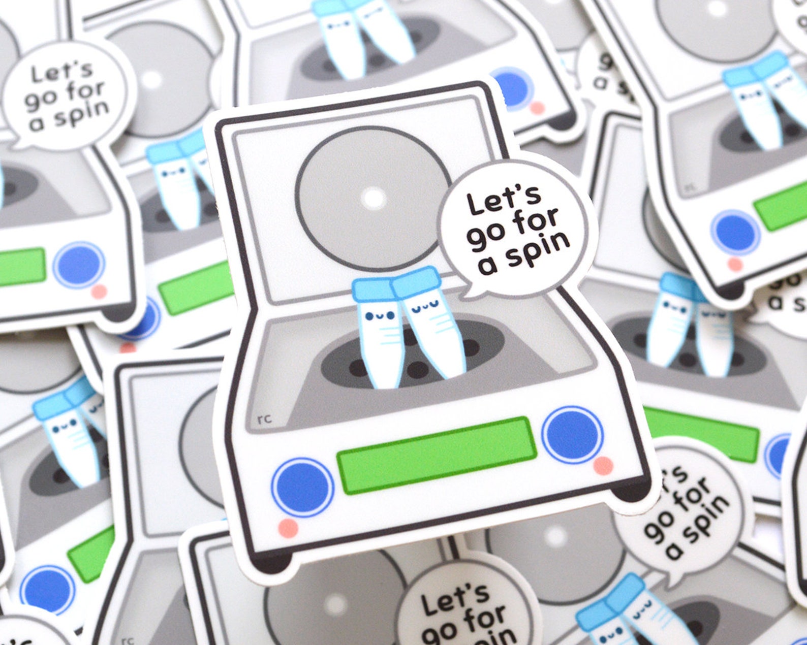 Centrifuge Vinyl Sticker Science Sticker Biology Sticker | Etsy