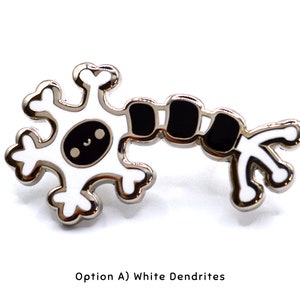 Neuron Enamel Pin, Neuroscience, Brain, Nurse, Doctor, Cute, Nurse Gift ...