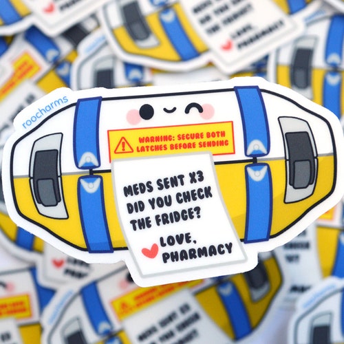 Keep It Cool Vinyl Sticker Funny Nurses Week Gift ICU - Etsy